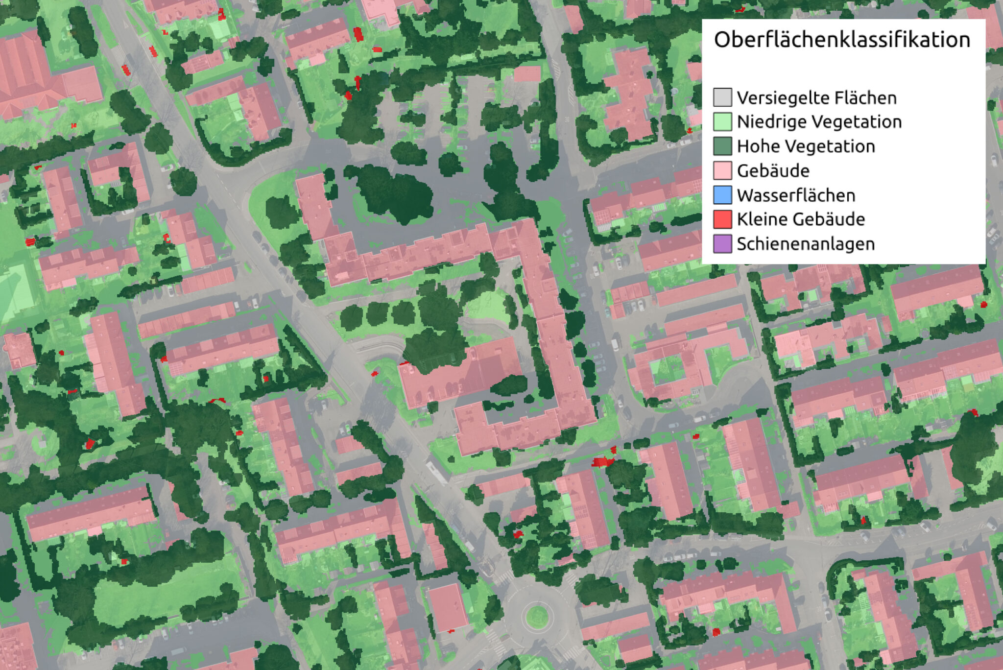 Surface classification — mundialis
