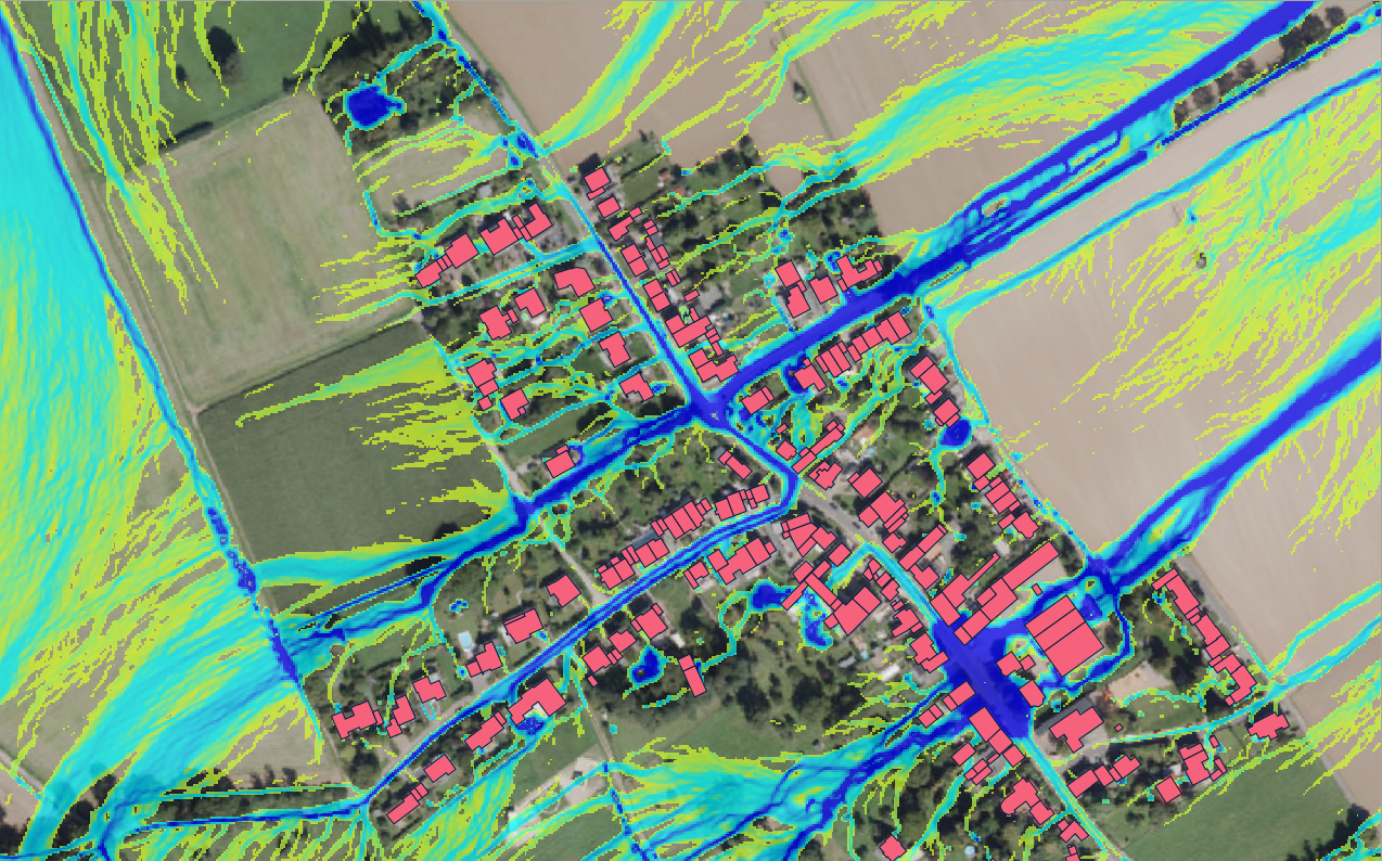 Hochwasser-Simulation — mundialis
