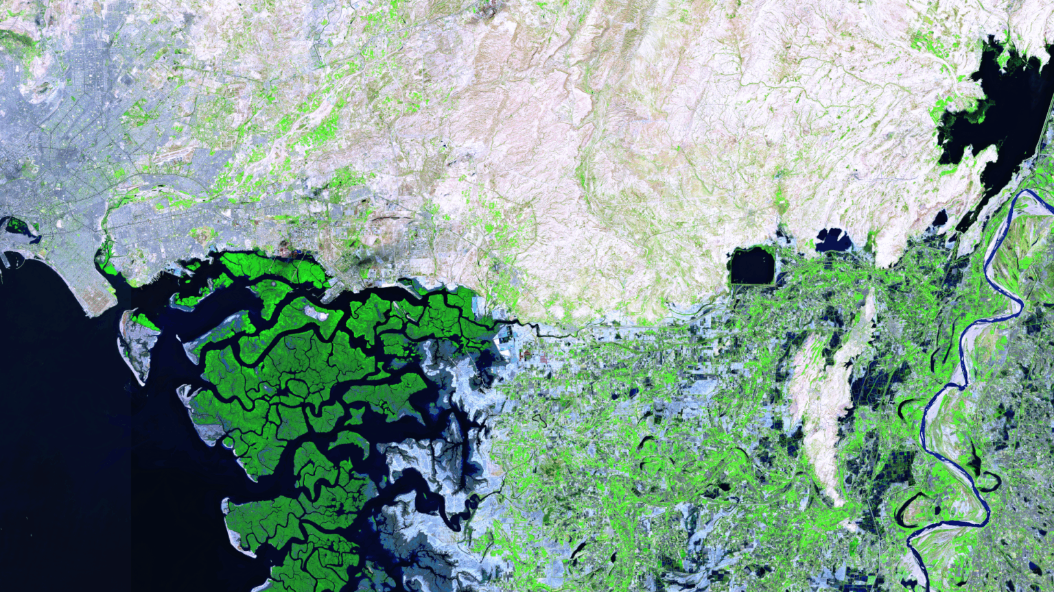 Satellite image of the month - August - Karachi (Pakistan) | mundialis